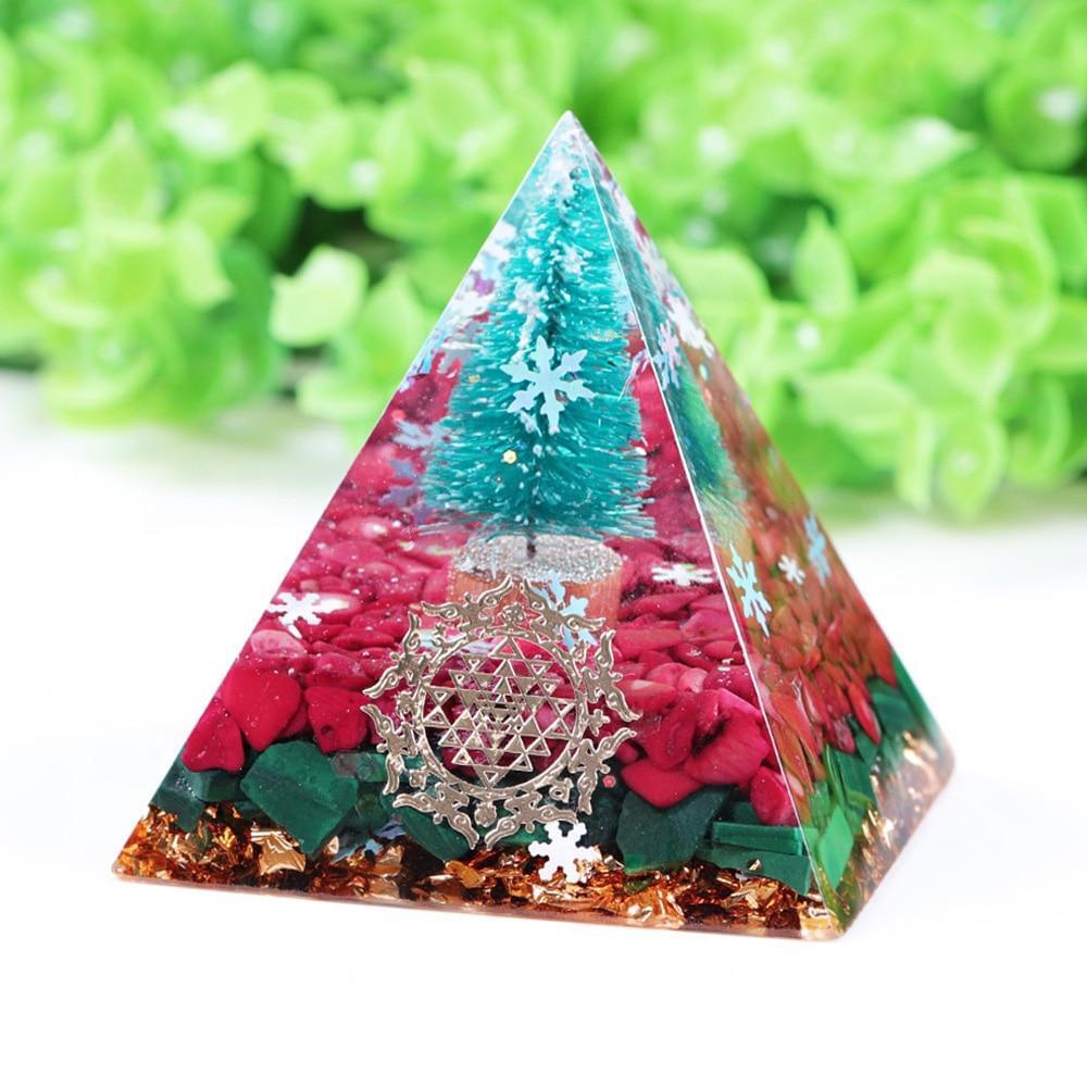 Free Christmas Blessings Orgone Pyramid