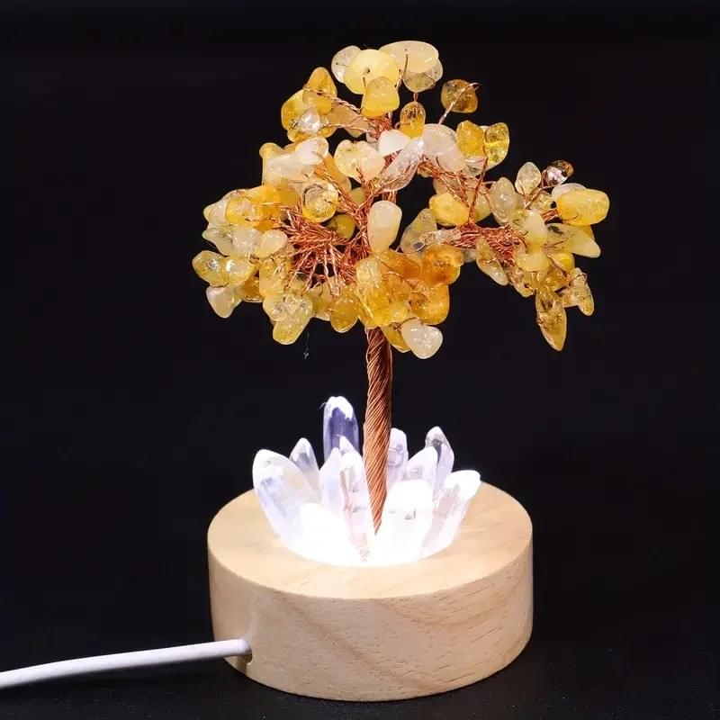 Free Glow Of Abundance Citrine Lamp