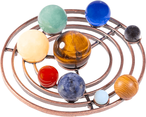 77% Off On Universe Of Healing Crystal Sphere Set